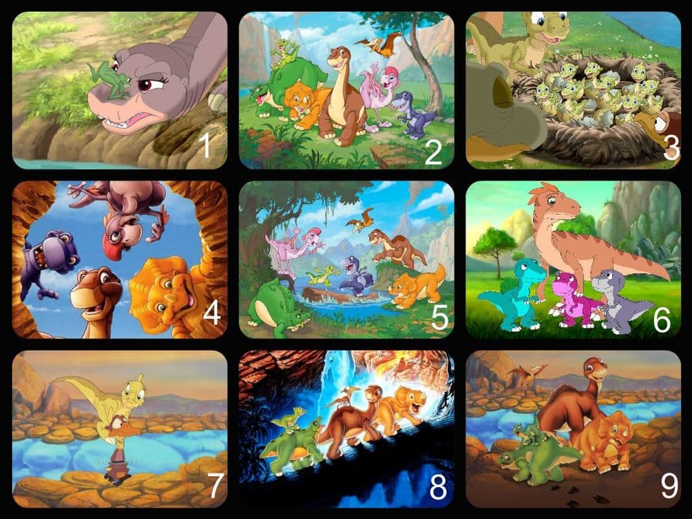 Personalised Land Before Time Edible Cake Topper