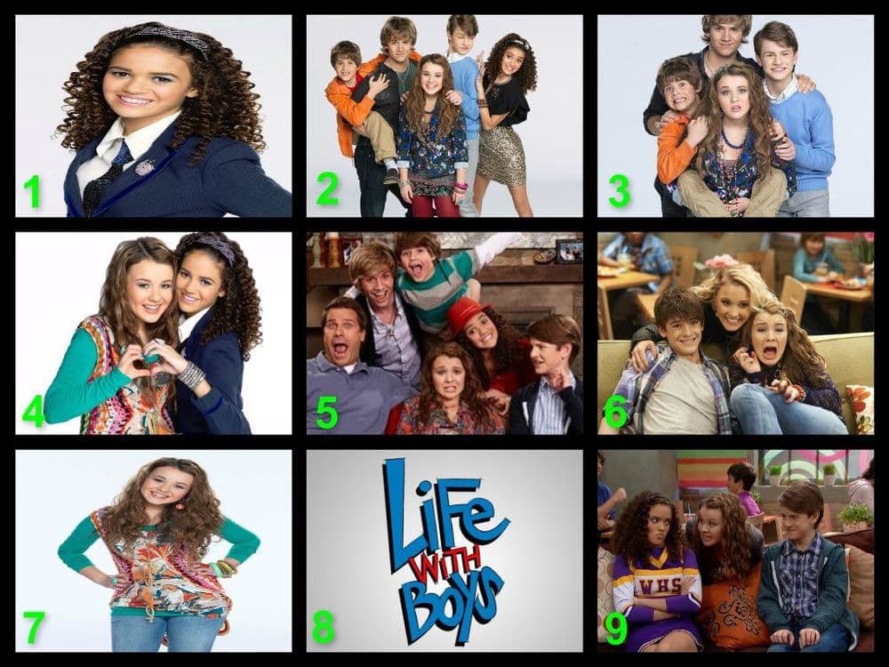 Personalised Life With Boys Edible Cake Topper