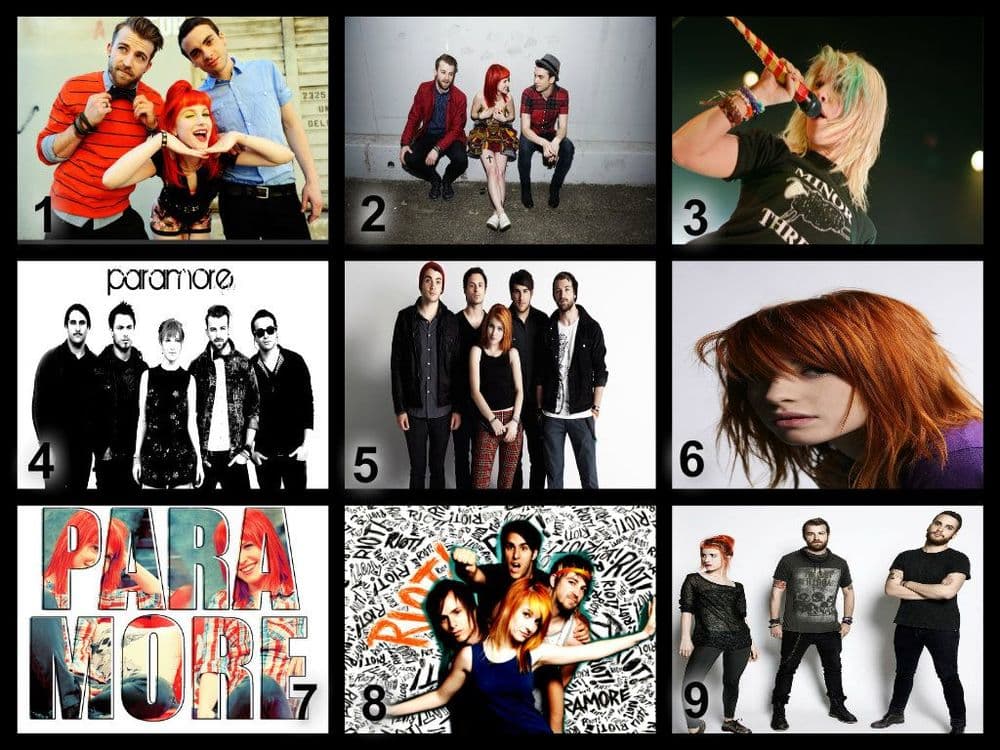 Personalised Paramore Edible Cake Topper