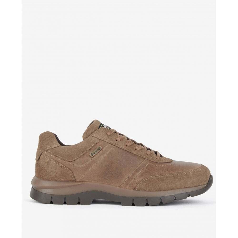 Barbour International Armstrong Leather Trainers Lace Up