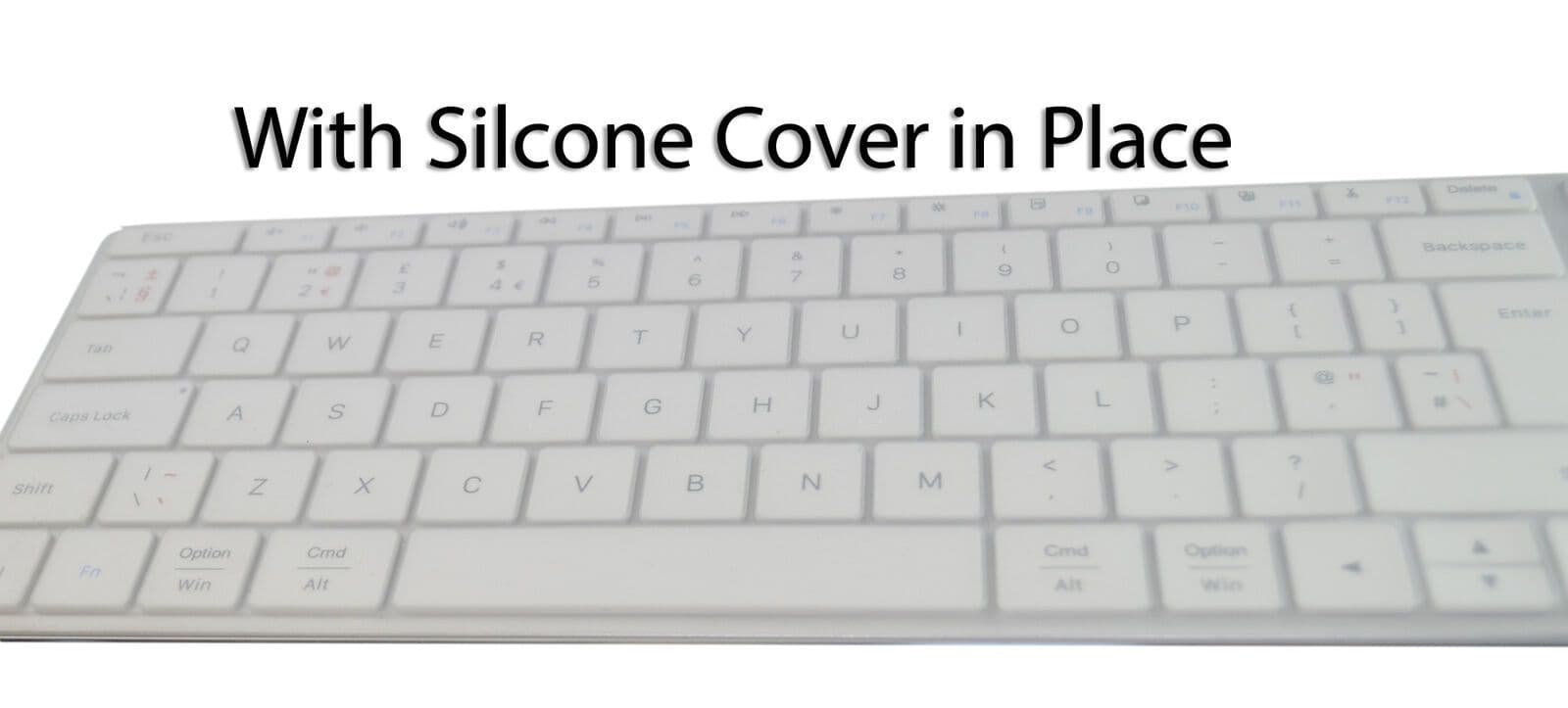 Jelly Comb 2 4GHz & Bluetooth Wireless Rechargeable Keyboard UK Layout ...