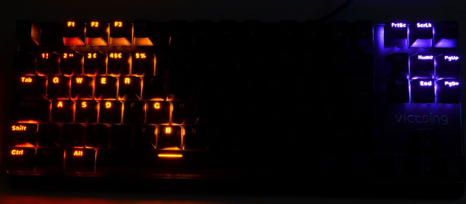 Mechanical Keyboard Wired Backlit PC320A