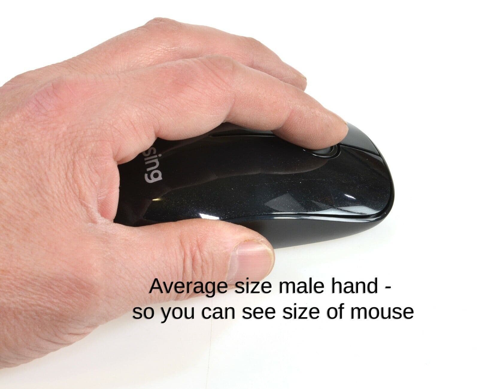 Wireless Keyboard Mouse Desktop UK Layout 2 4GHz Waterdrop Low Profile ...