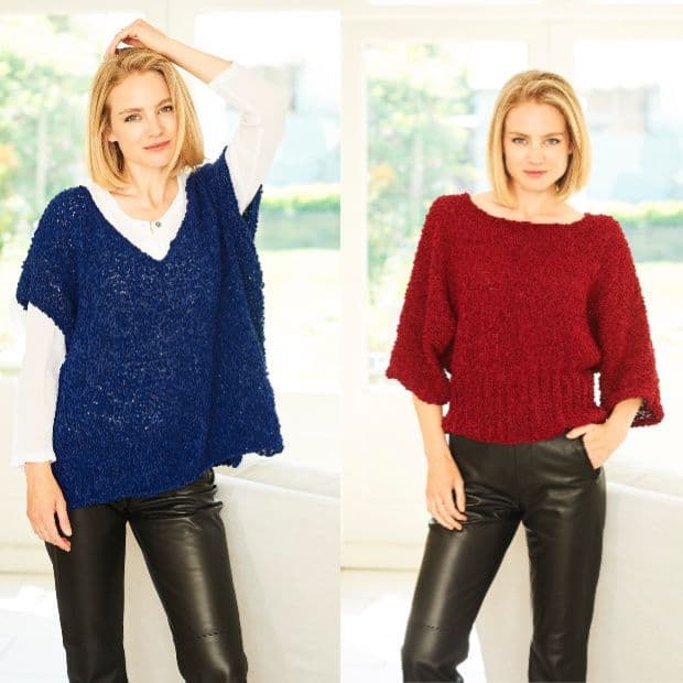Stylecraft Sweater & Top Pattern Knitted in Pearls 9780