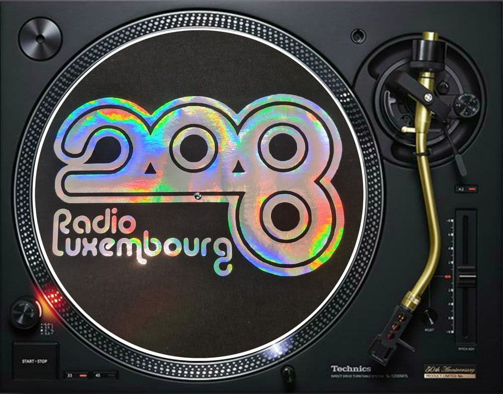 208 Radio Luxembourg Slipmat