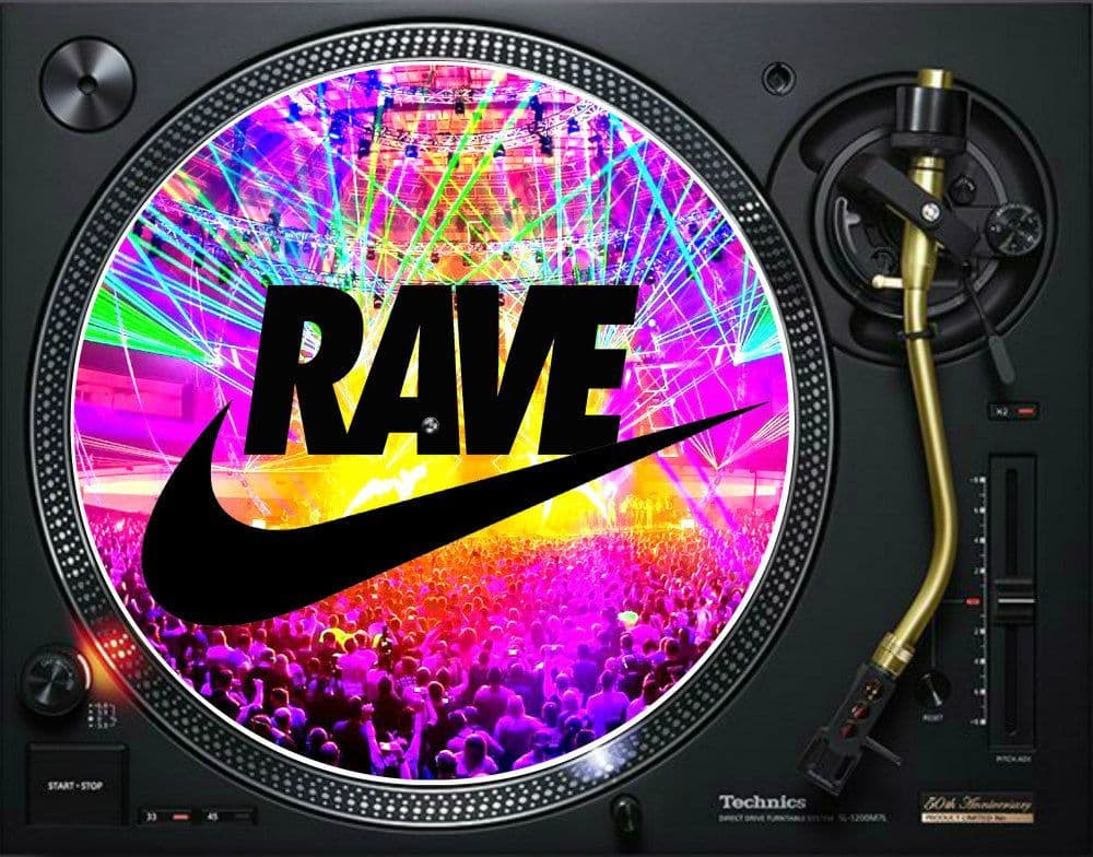 A Rave Logo Party Slipmat