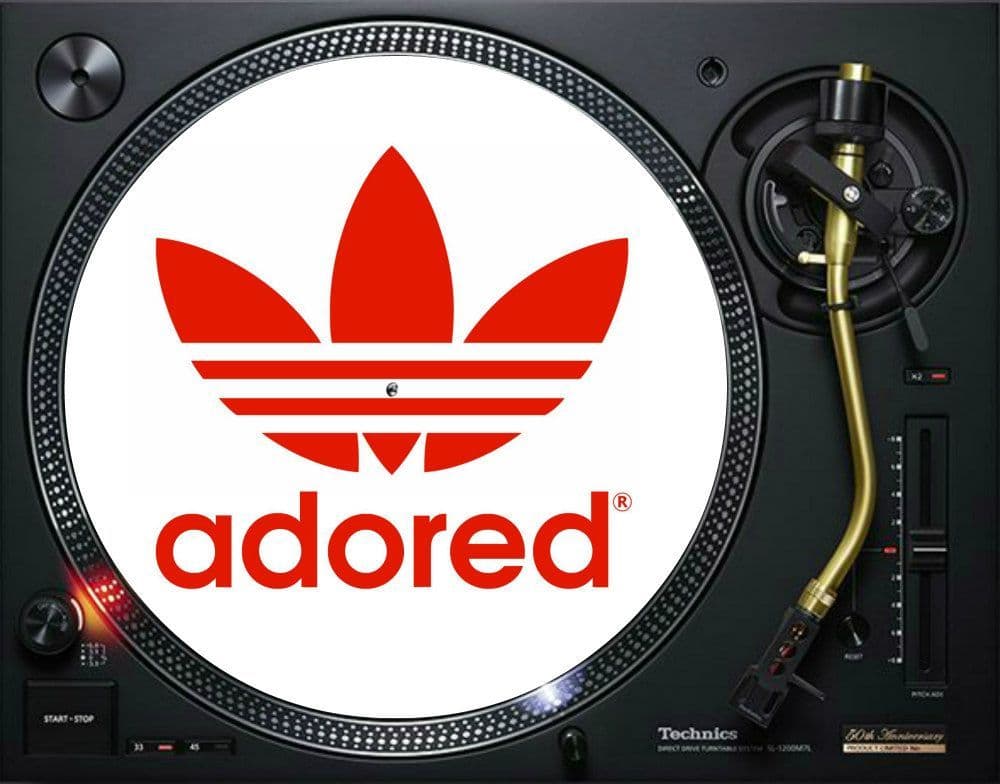 Adored Red Logo Slipmat