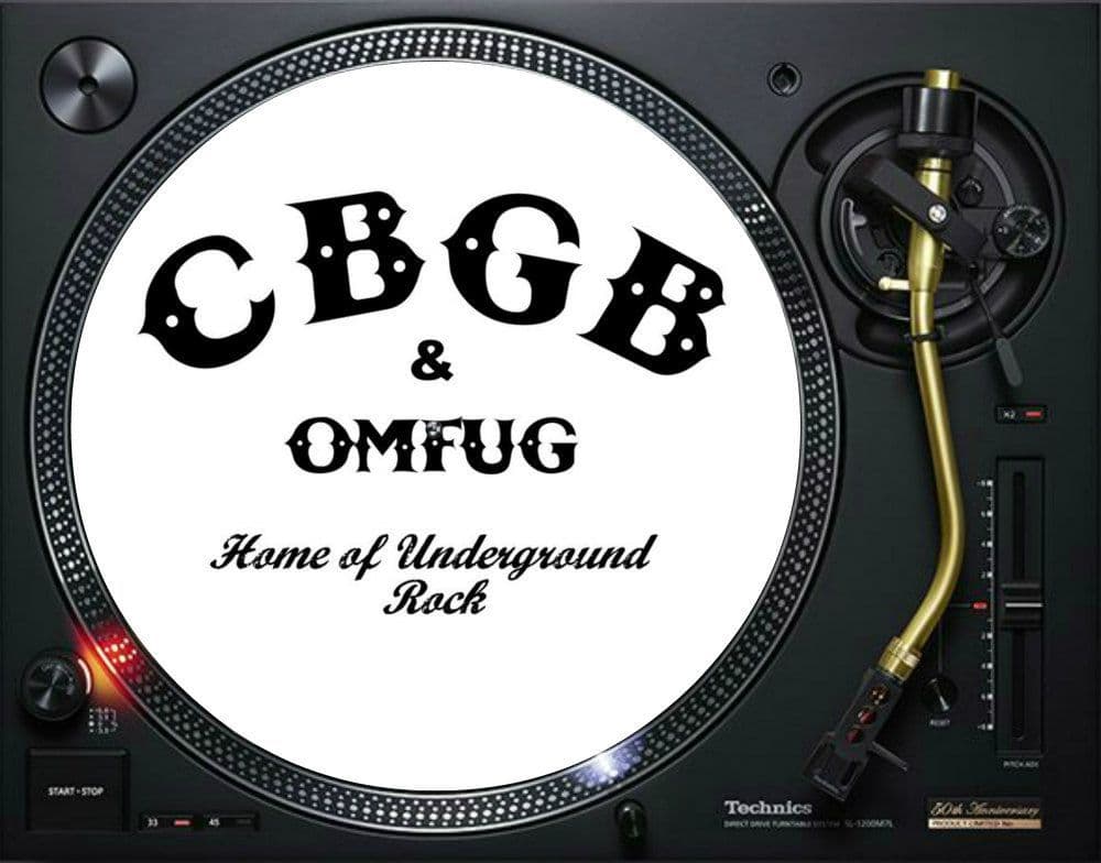 CBGB and OMFUG Slipmat