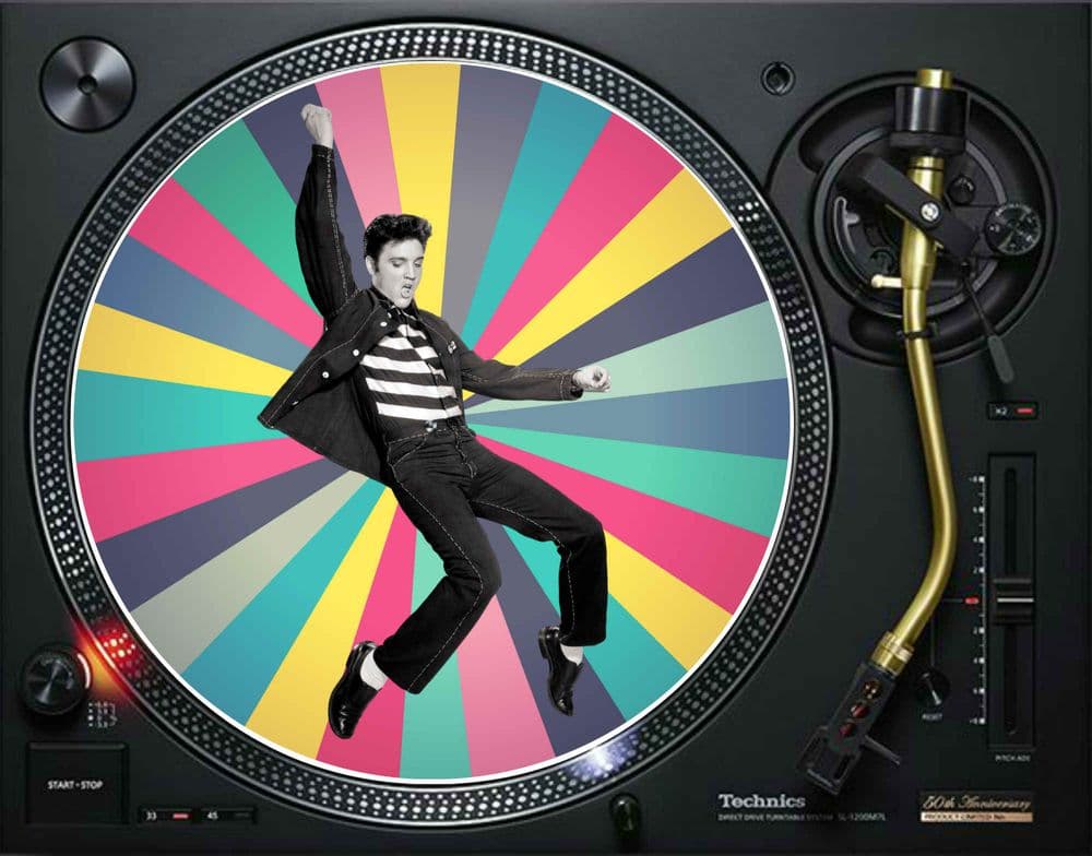 Elvis Presley King of Rock n Roll Slipmat