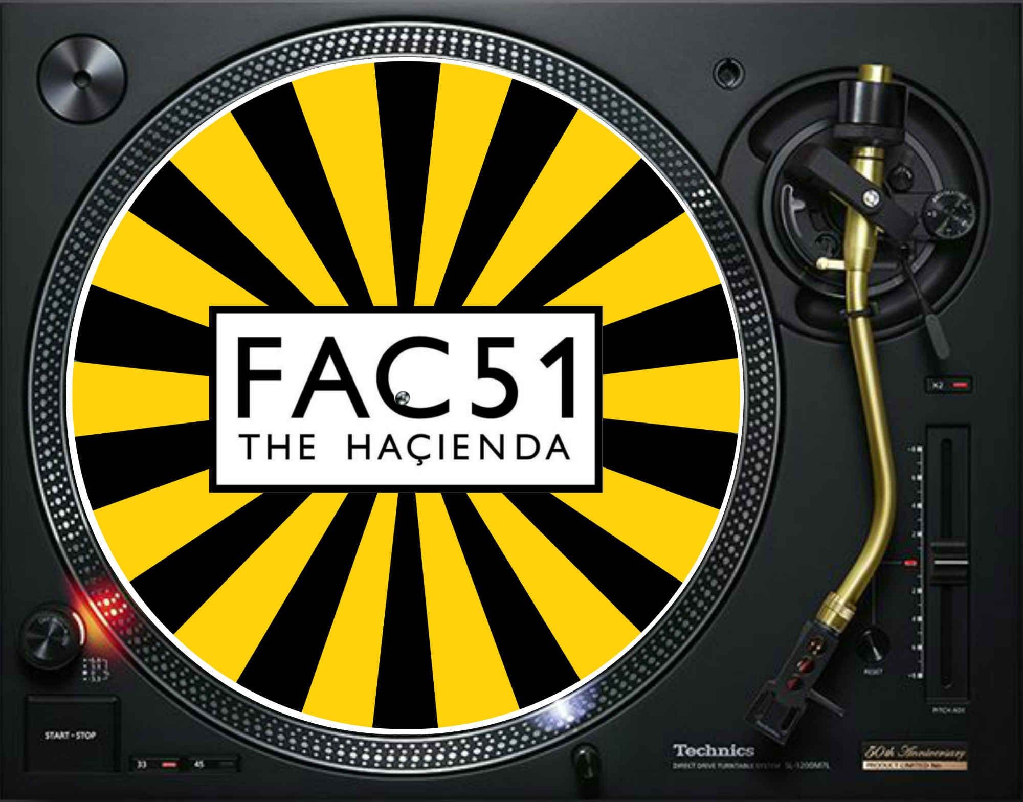 FAC 51 Hacienda Nightclub Manchester Slipmat