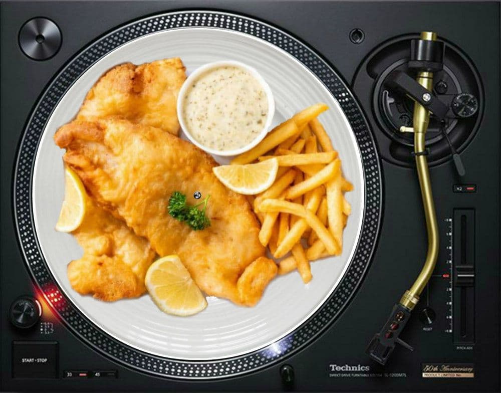 Fish and Chips Supper Slipmat