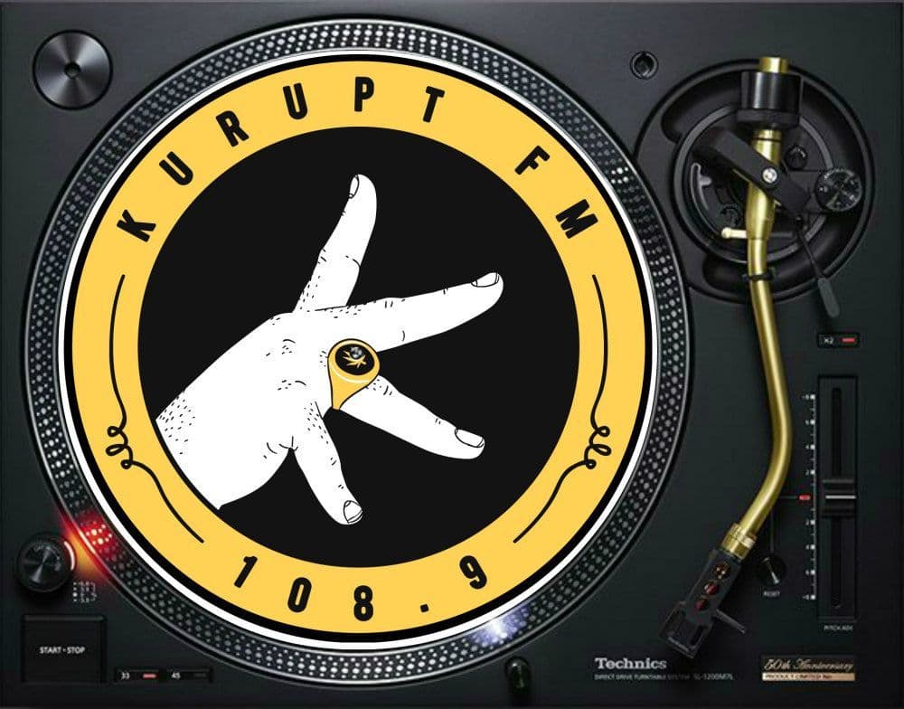 Kurupt FM Slipmat
