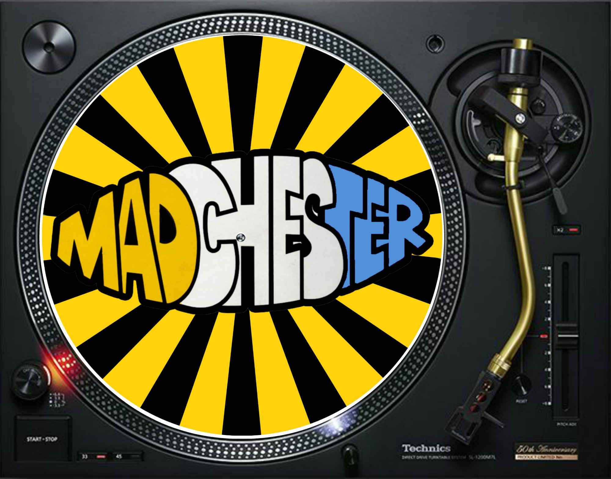 Madchester Hacienda Radial Slipmat