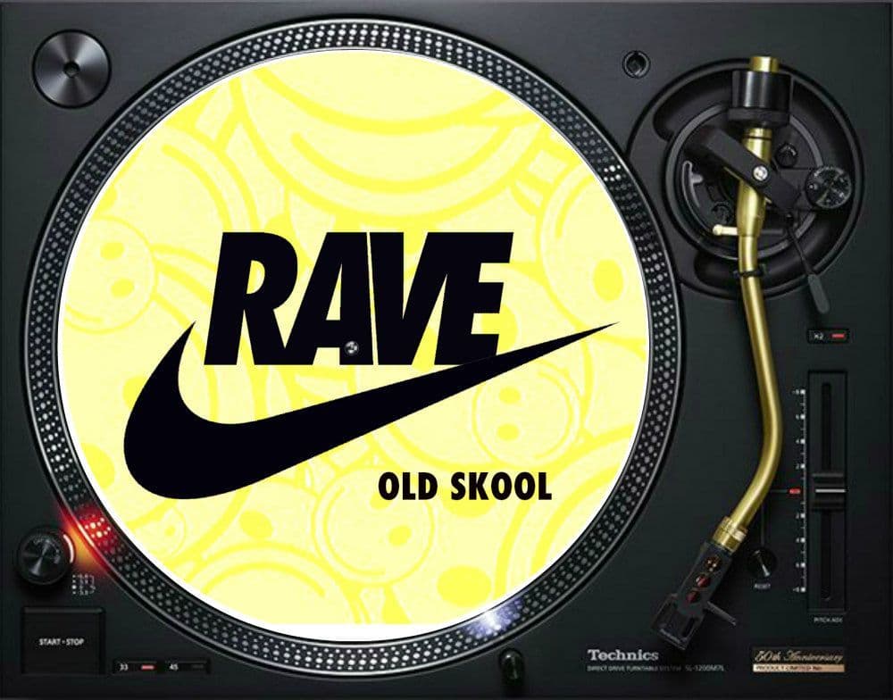 Rave Logo Yellow Slipmat