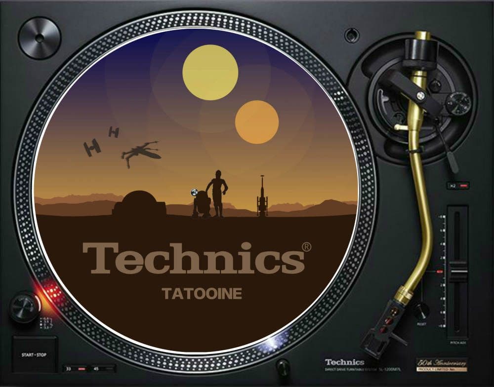 Star DJ Technics Tatooine Sunset Slipmat