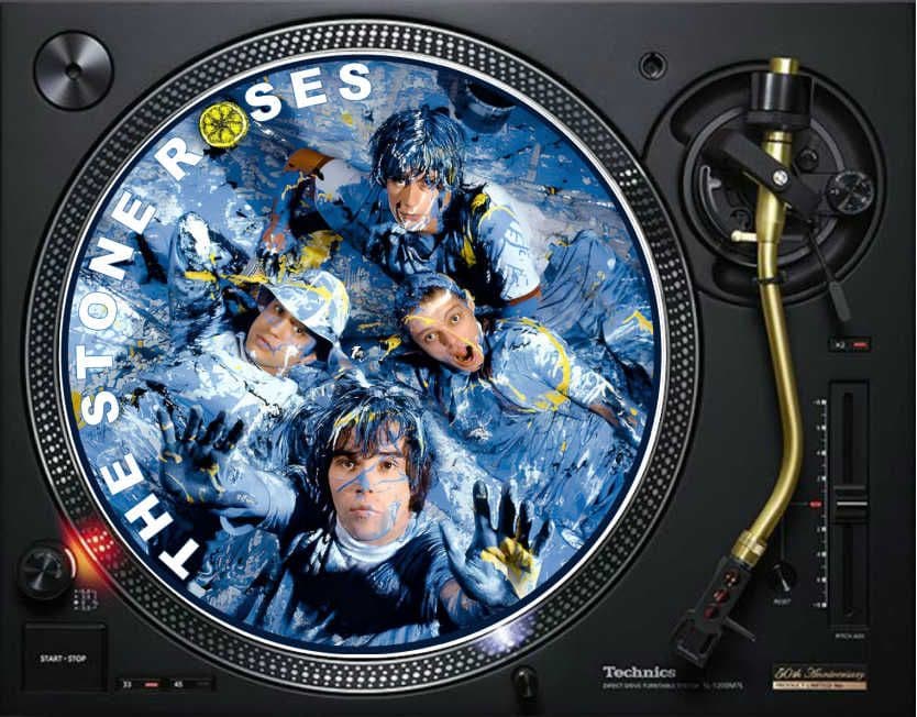 Stone Roses paint Slipmat