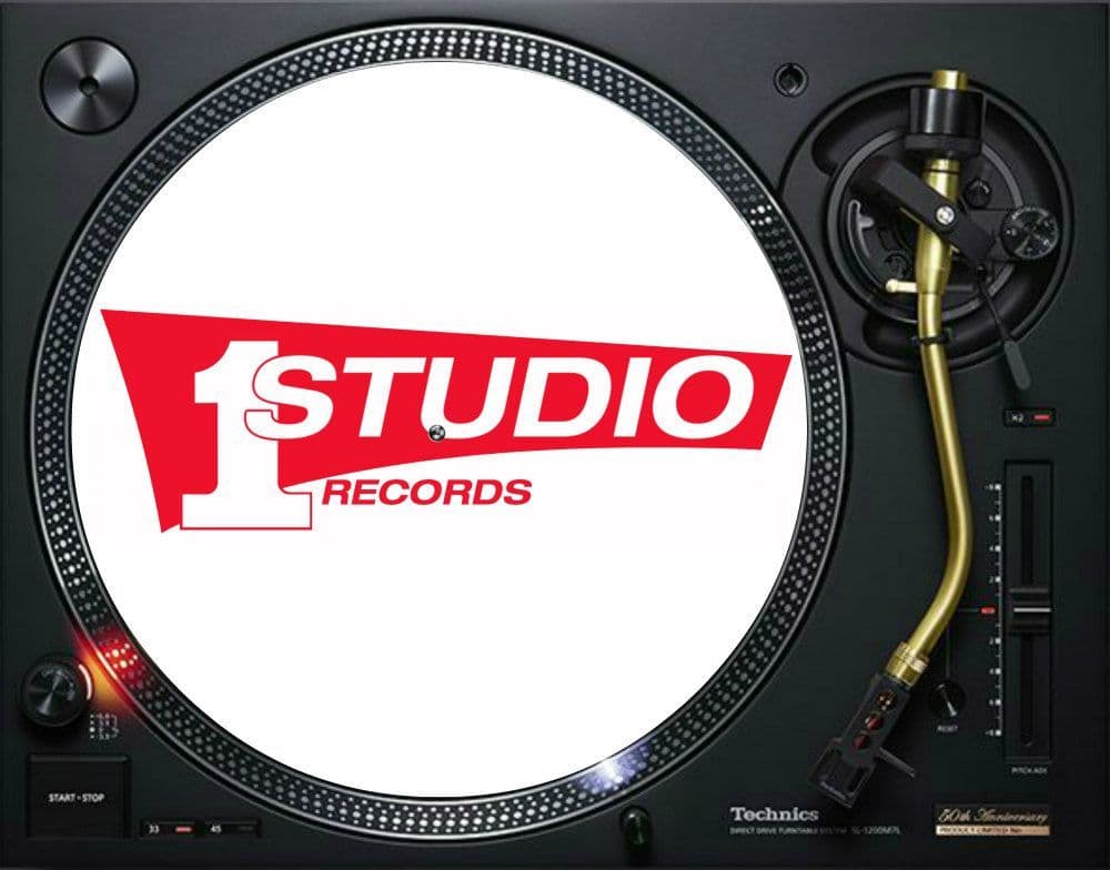 Studio One 1 Records Logo Slipmat 2