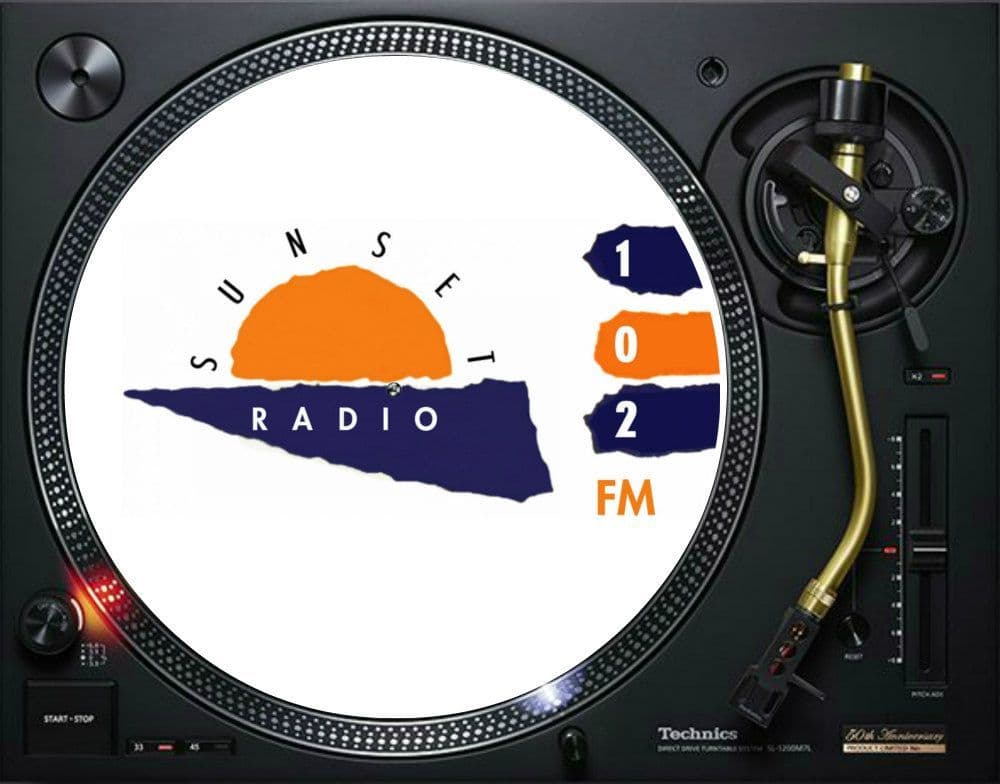 Sunset Radio 102 FM Slipmat
