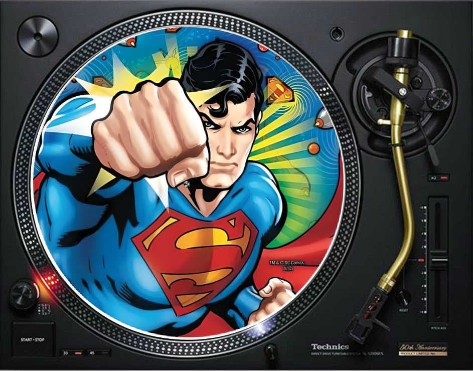 Super Hero Man 70s Slipmat