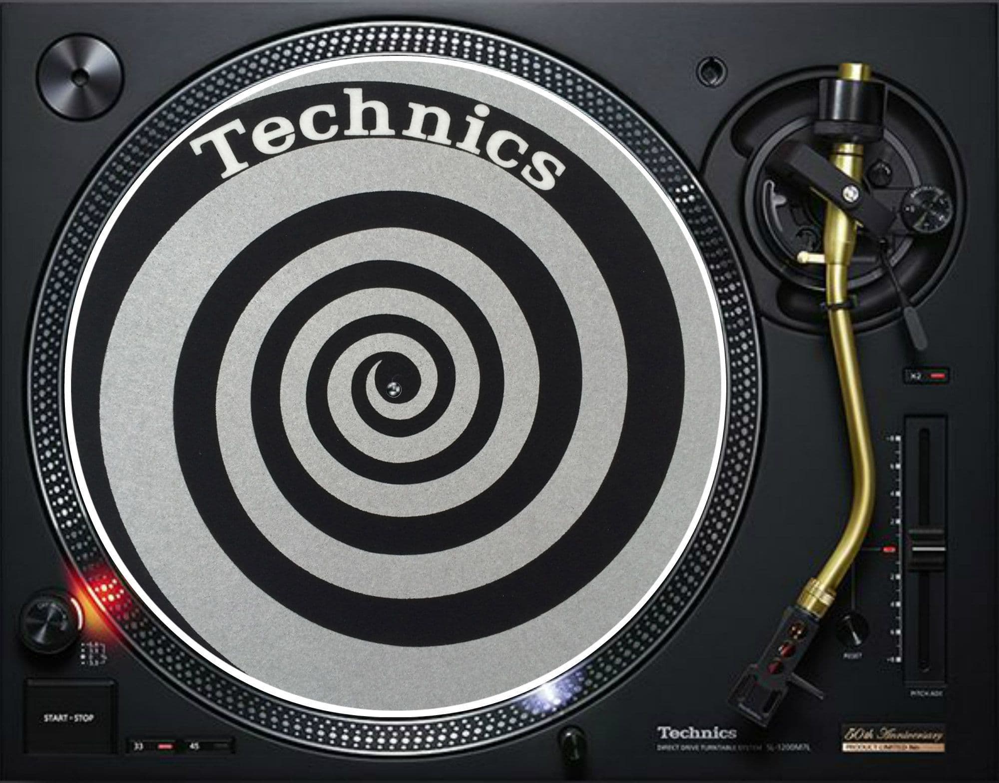 Technics Spiral Slipmat