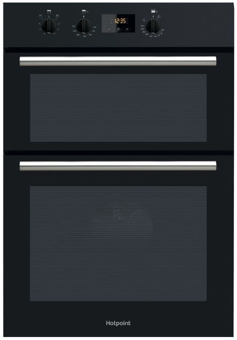 HOTPOINT Built-In Double Electric Oven Black DD2540BL