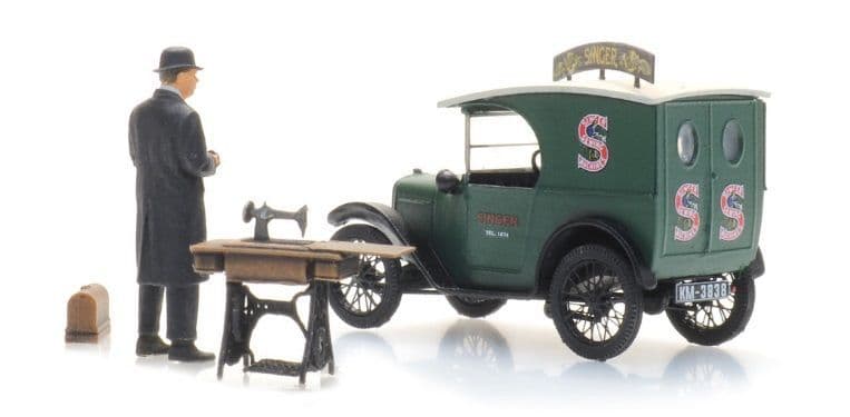 ArtiTec 387531 Austin 7 Van Singer