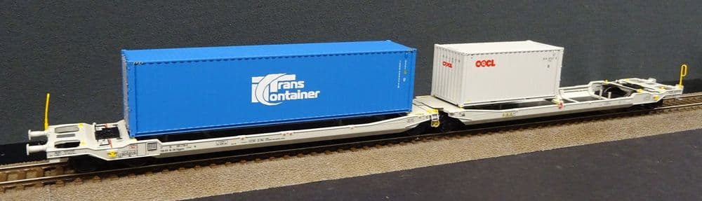 ESU 36552 AAE Twin Container Wagon