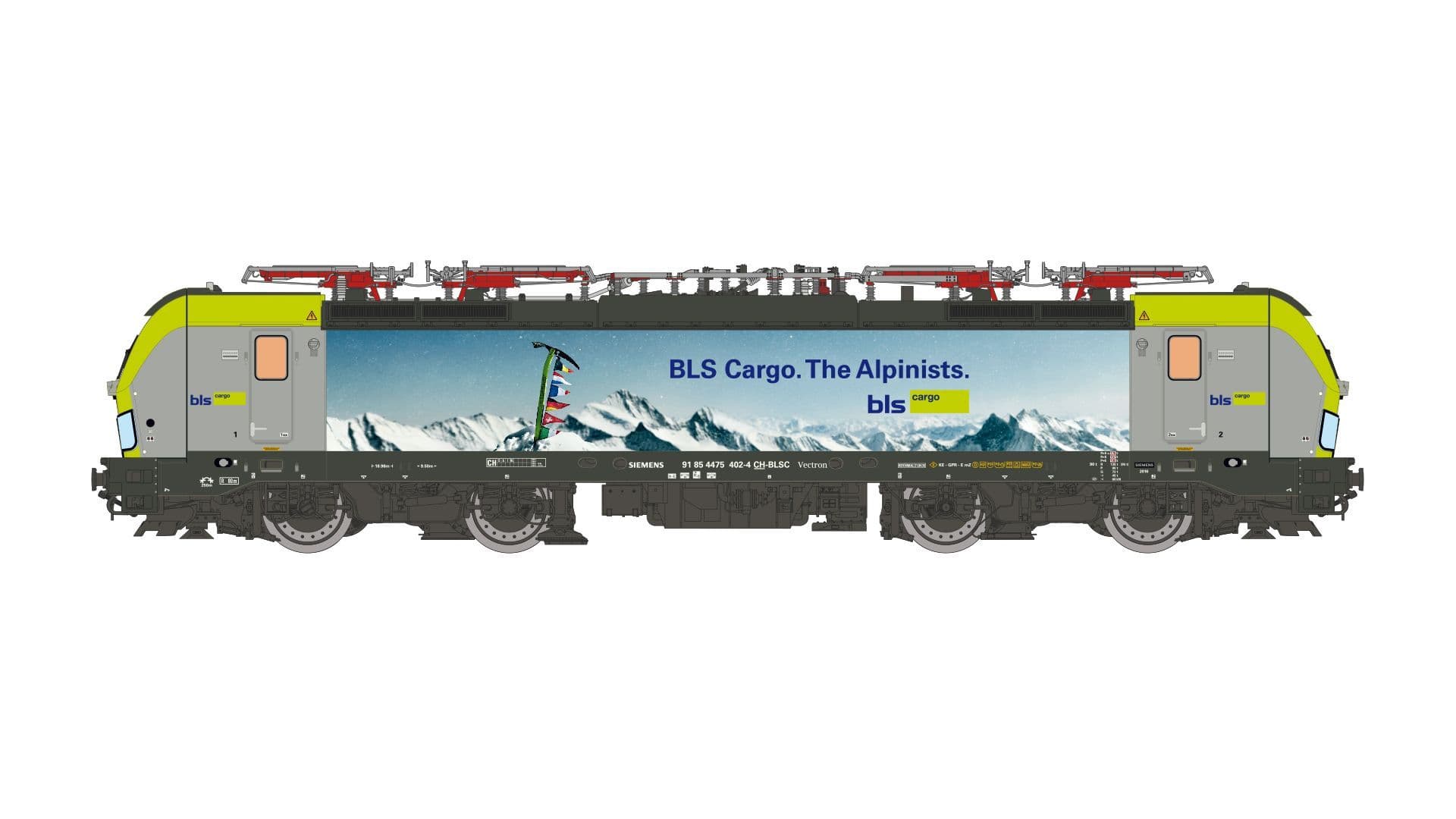 KM-1 169306 BLS Cargo Br475 402 Electric Locomotive