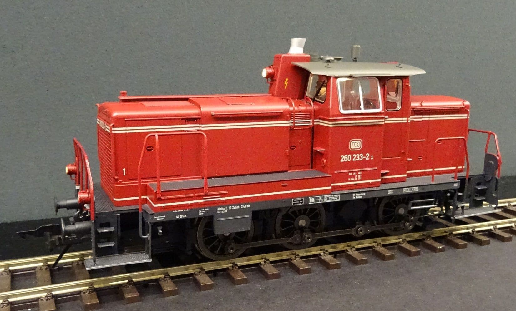 Lenz 40142-02 DB Br260 Era 4 Old red
