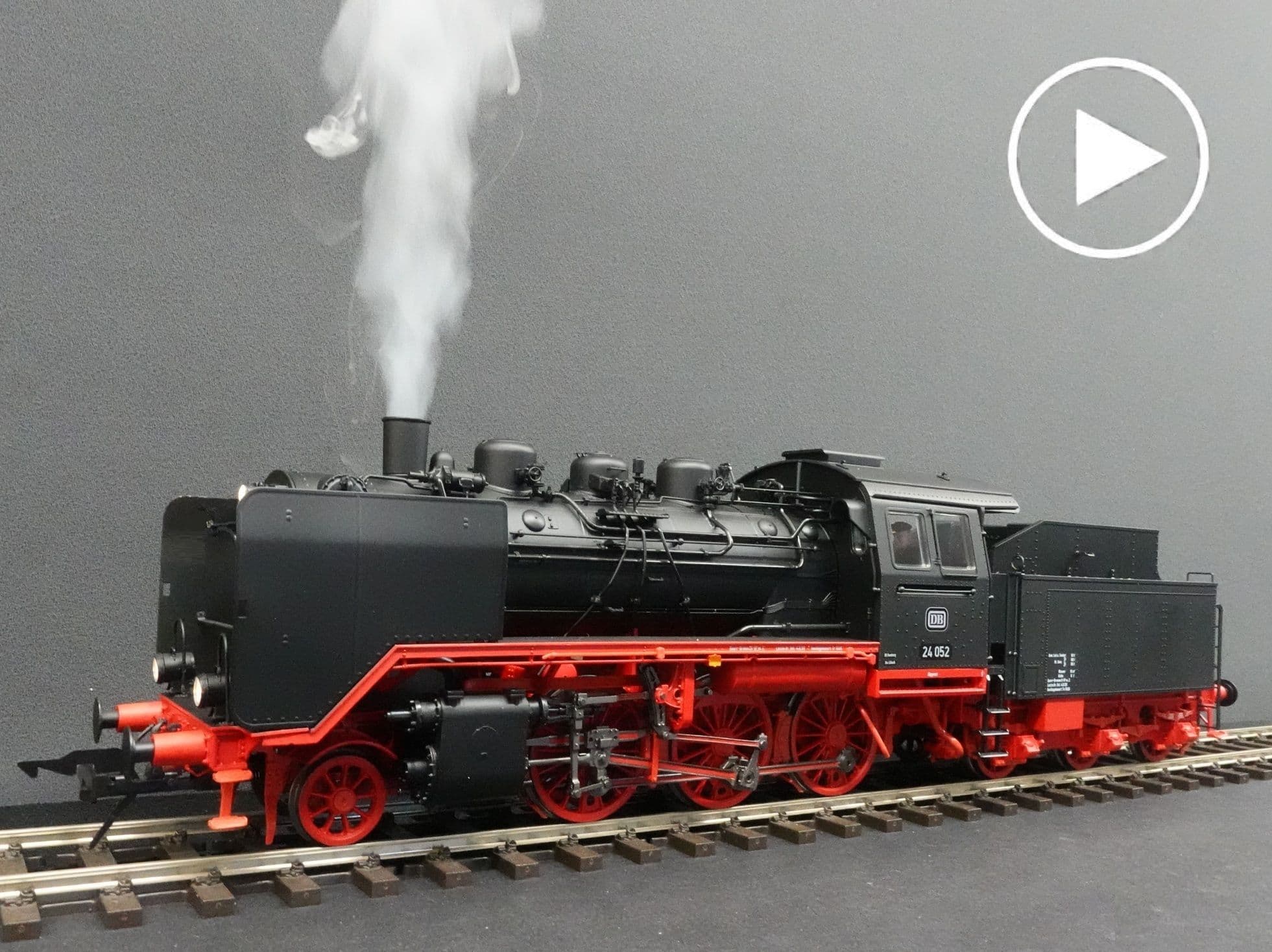 Lenz 40241-02 DR Br24 Steam Locomotive