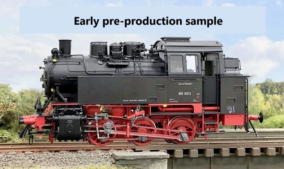 Lenz 40280-04 DR Br80 Steam Locomotive