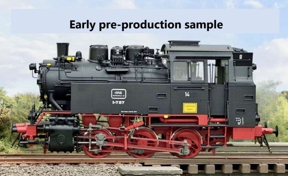 Lenz 40280-07 RAG Br80 Steam Locomotive