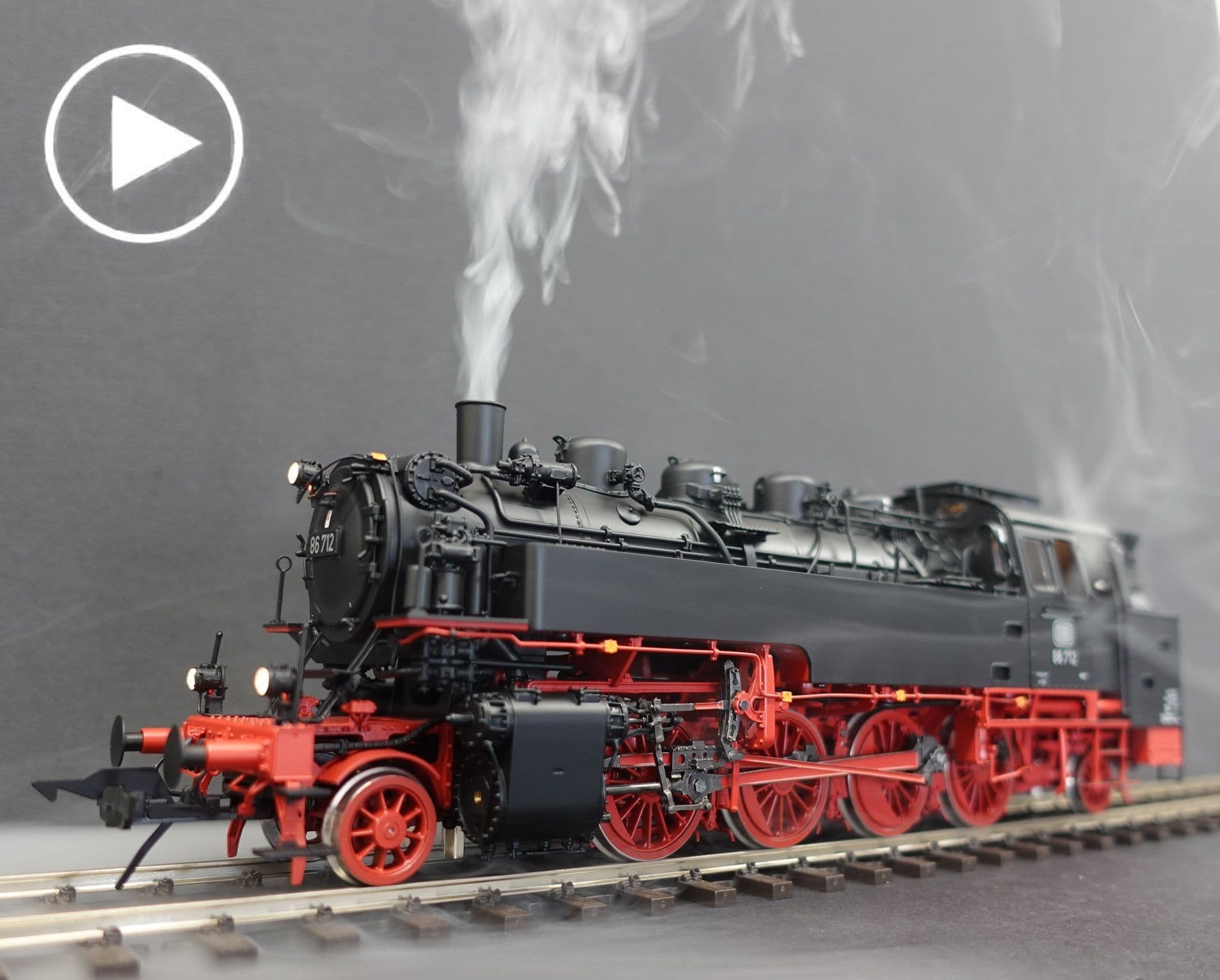 Lenz 40286-01 DB Br86 Steam Locomotive