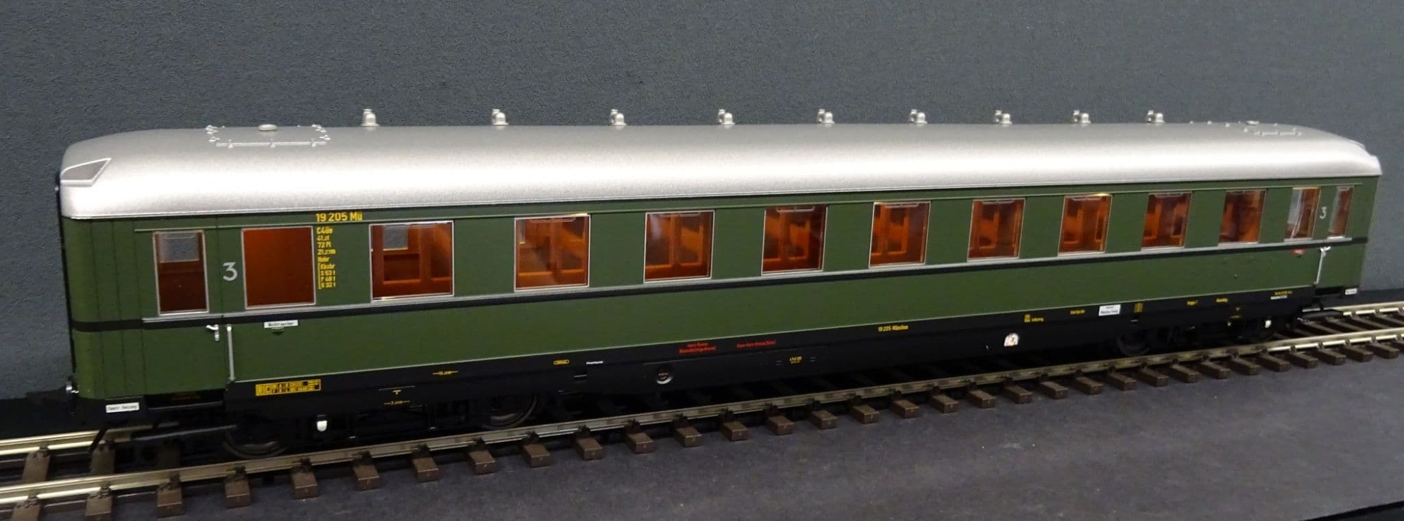 Lenz 41261-01 Schürzenwagen C4ü-38 DB era 3