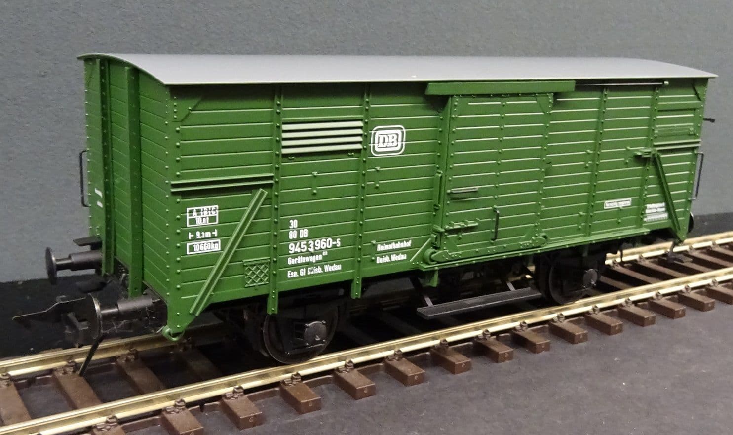 Lenz 42210-18 Freight car G10 DB era 4 rd no 30 80 945 3 960-5