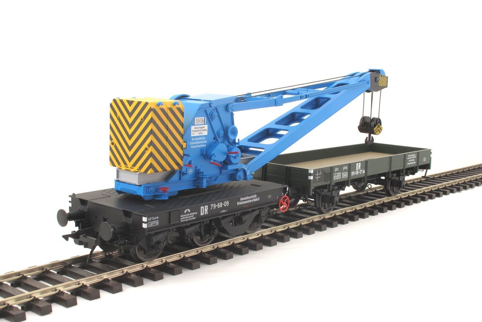 Lenz 42450-04 DR 10T Whylen crane with flat wagon