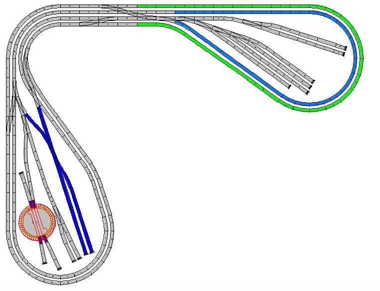 Lenz DCC on a layout