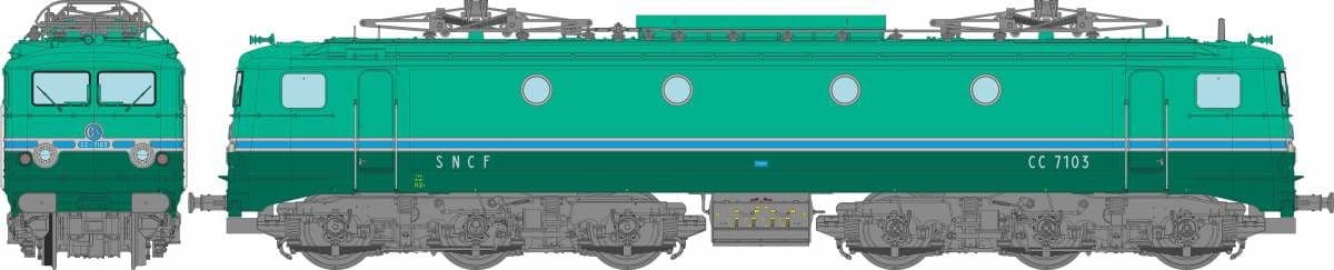 REE JM-006 SNCF CC7103 analog
