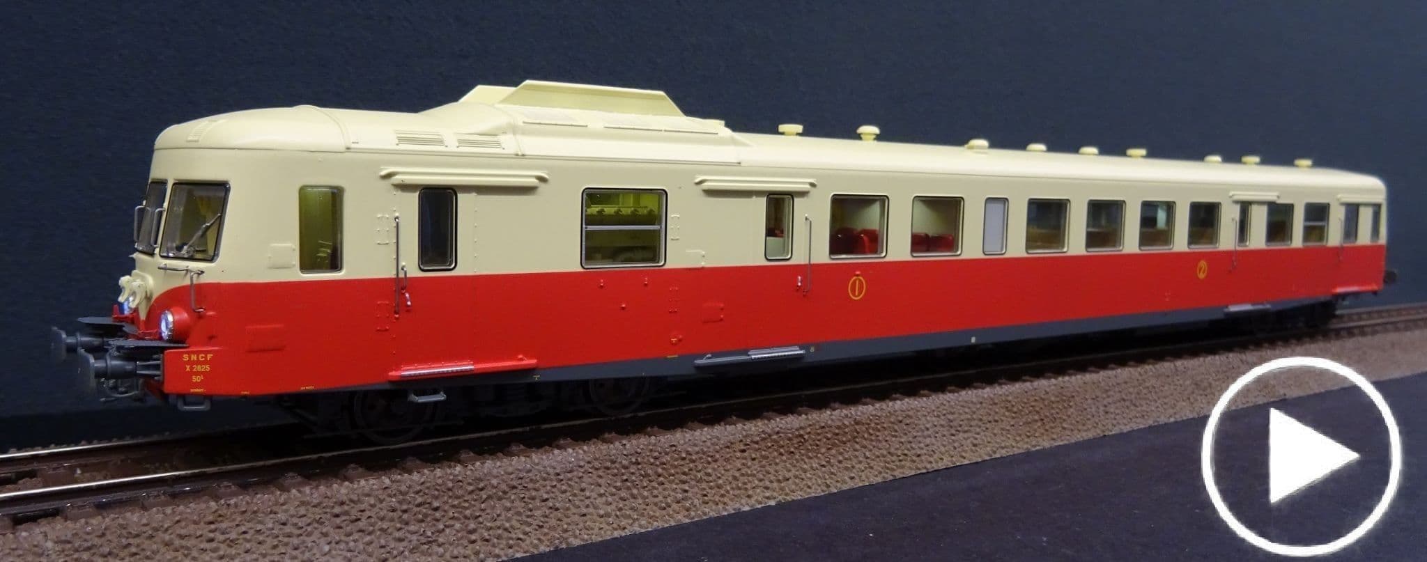 REE MB-162S SNCF Autorail X-2825 Era III DCC Sound