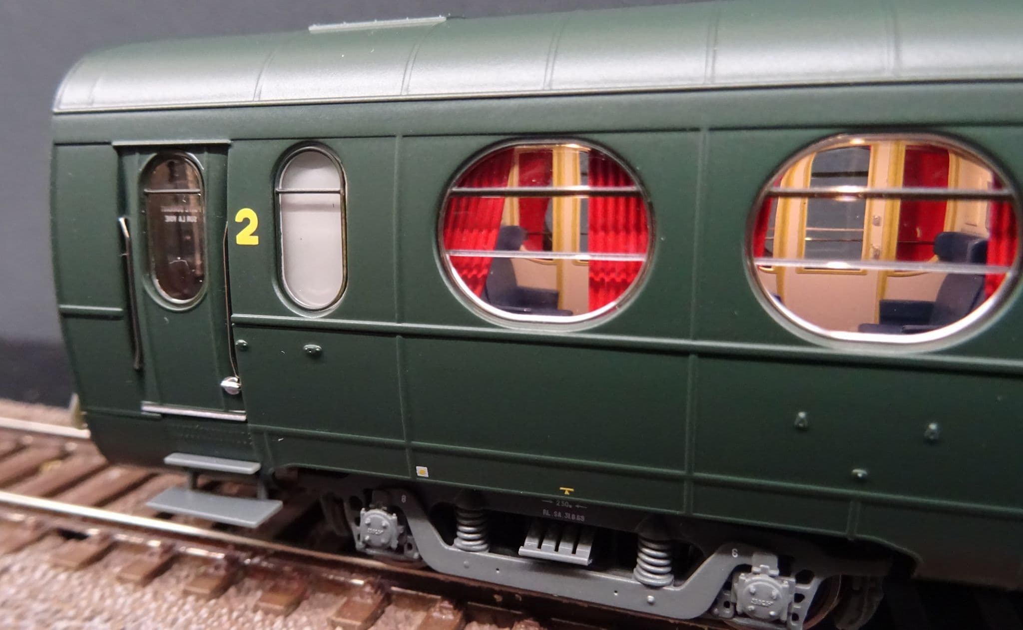 REE VB-478 SNCF Lightweight coach Sauscisson ex ETAT