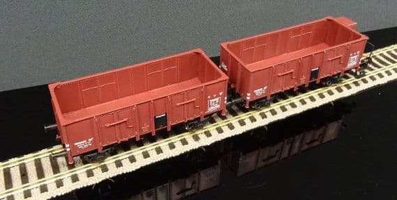 REE WB-477 PLM OCEM29 open wagons x 2