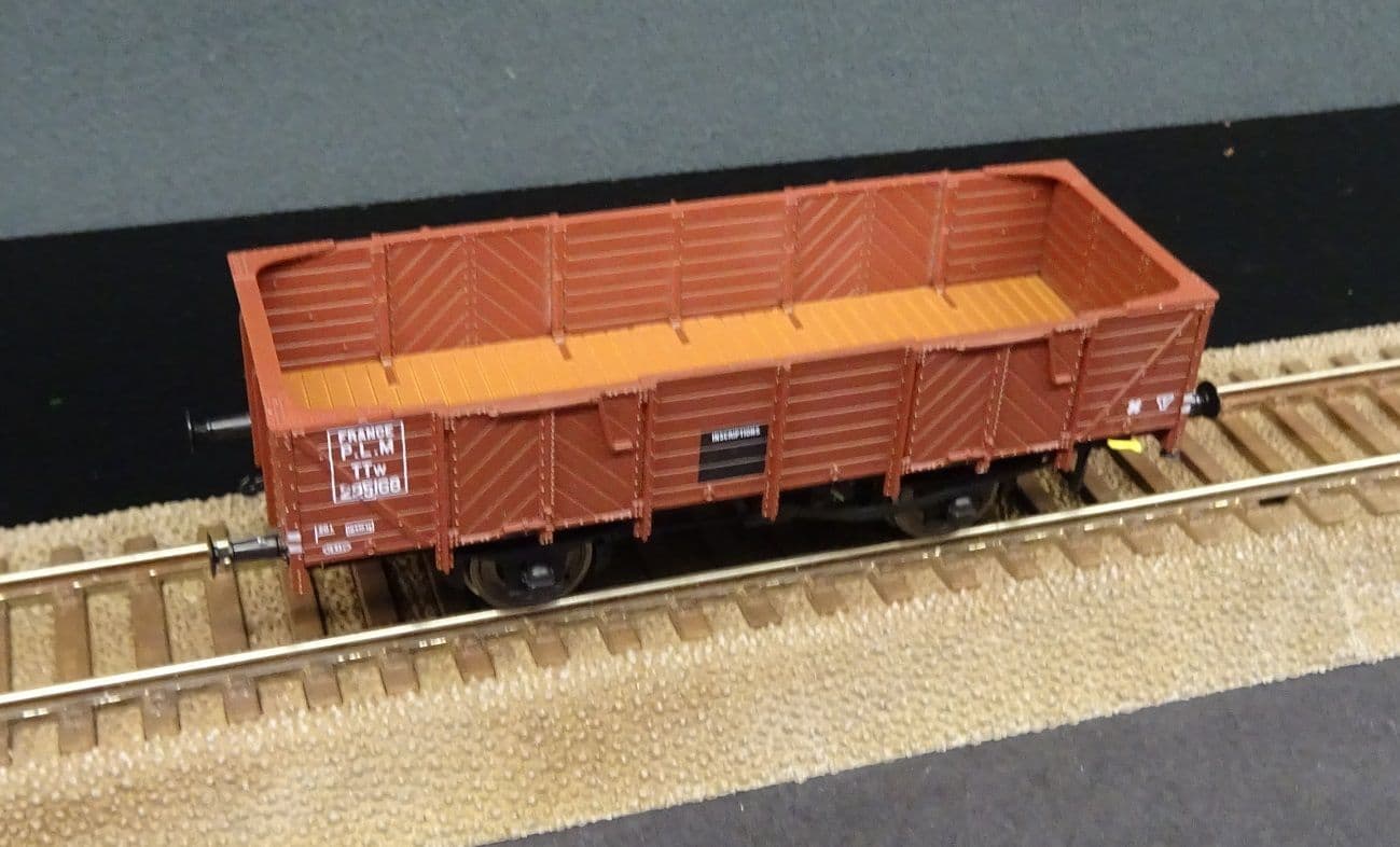 REE WB-809 PLM 4 portes open wagon