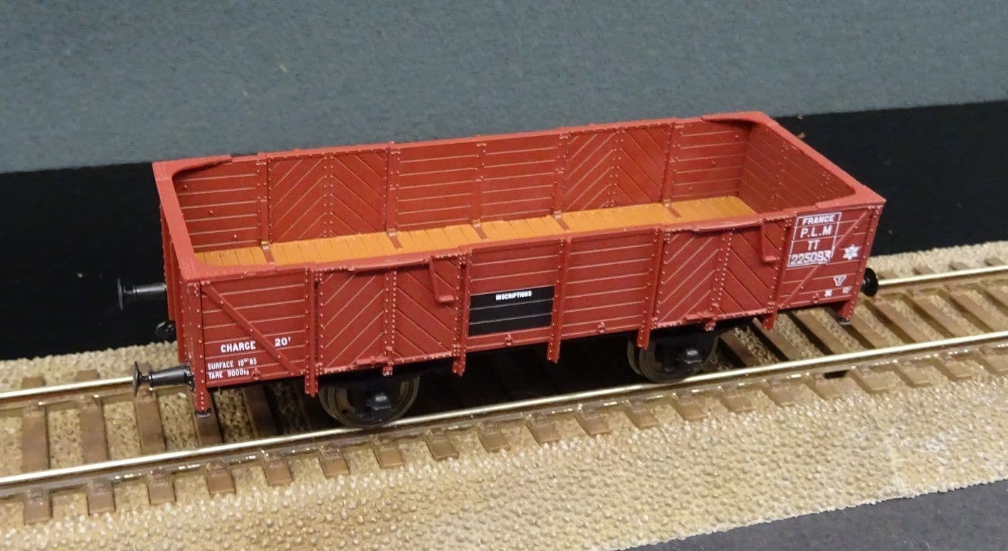 REE WB-813 PLM 4 portes open wagon