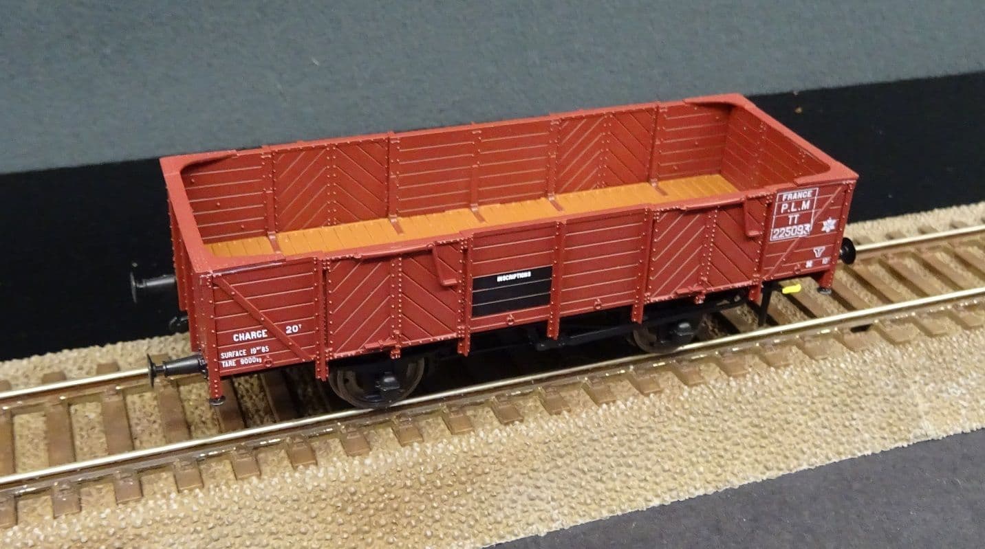 REE WB-813 PLM 4 portes open wagon