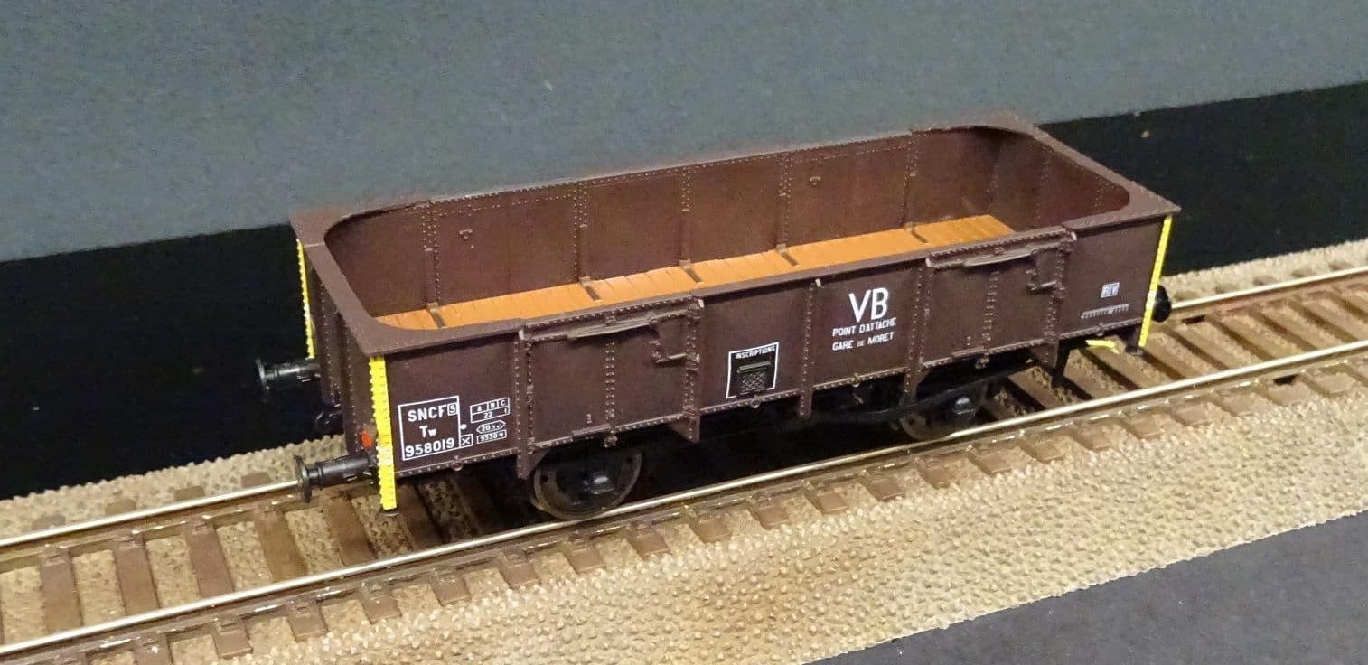 REE WB-823 SNCF ex PLM 4 portes open wagon