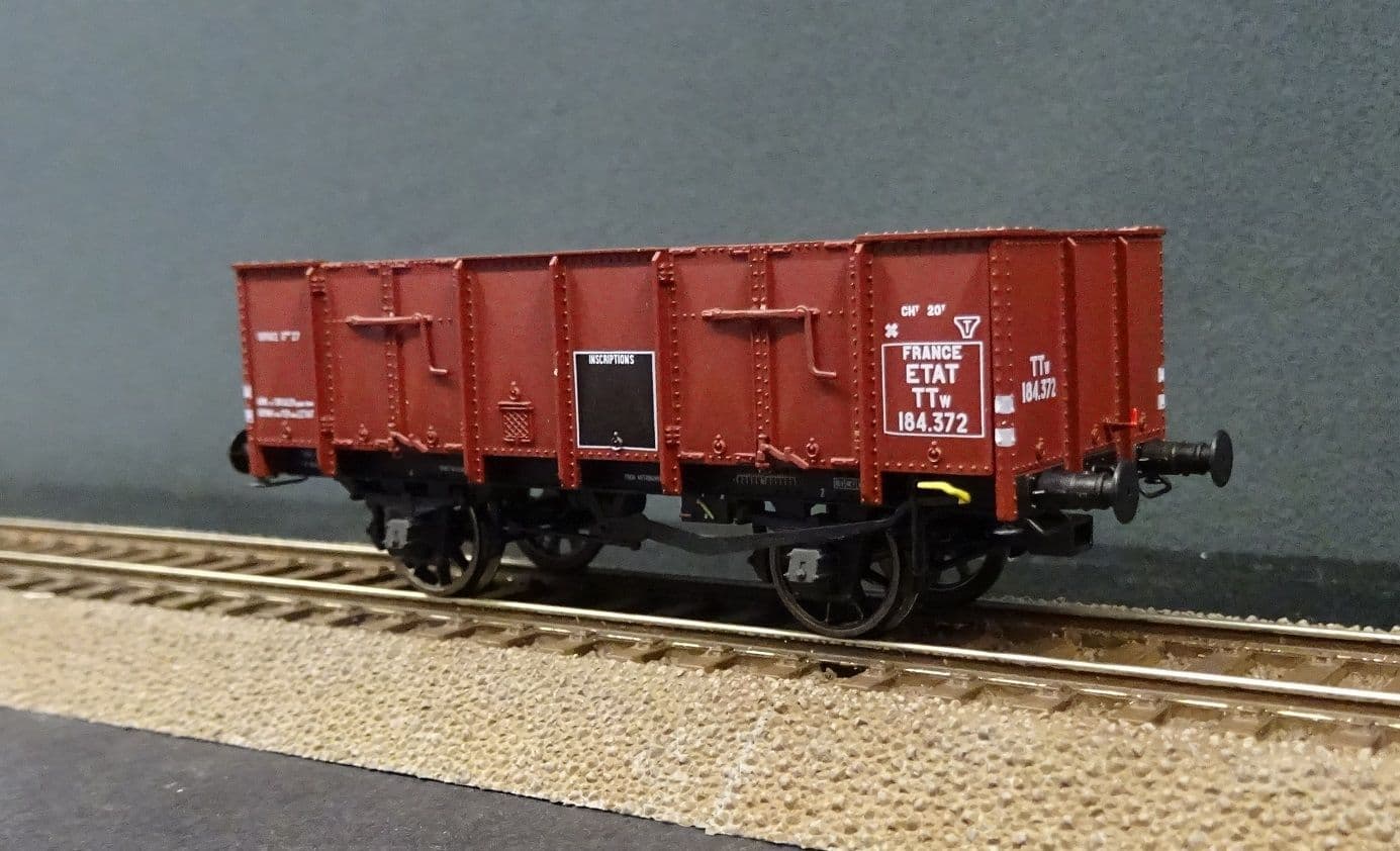 REE WB-829 ETAT OCEM19 open wagon