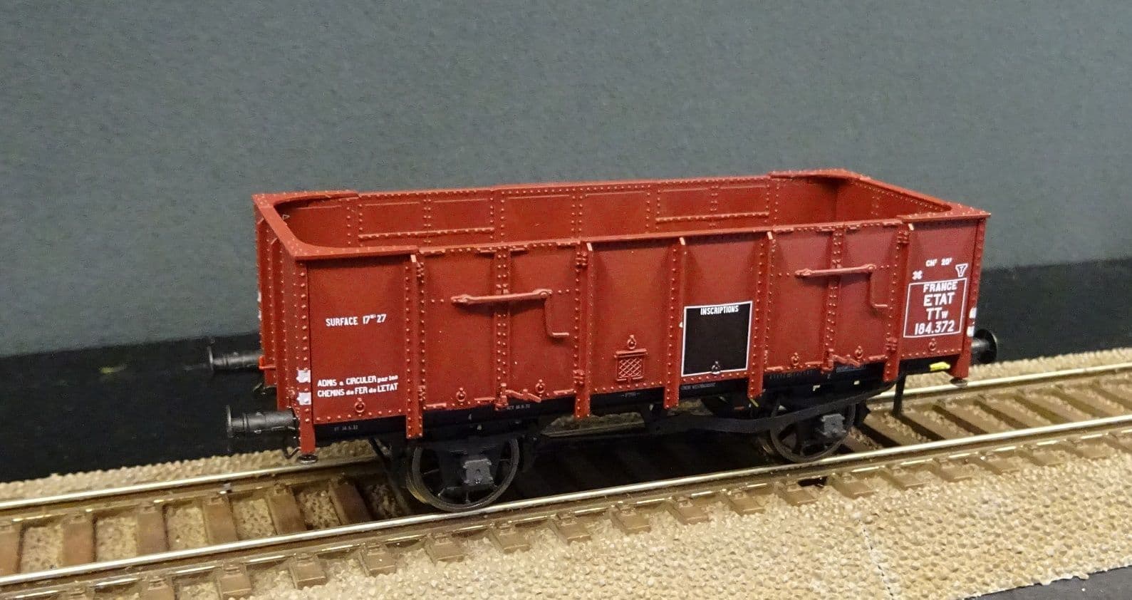 REE WB-829 ETAT OCEM19 open wagon