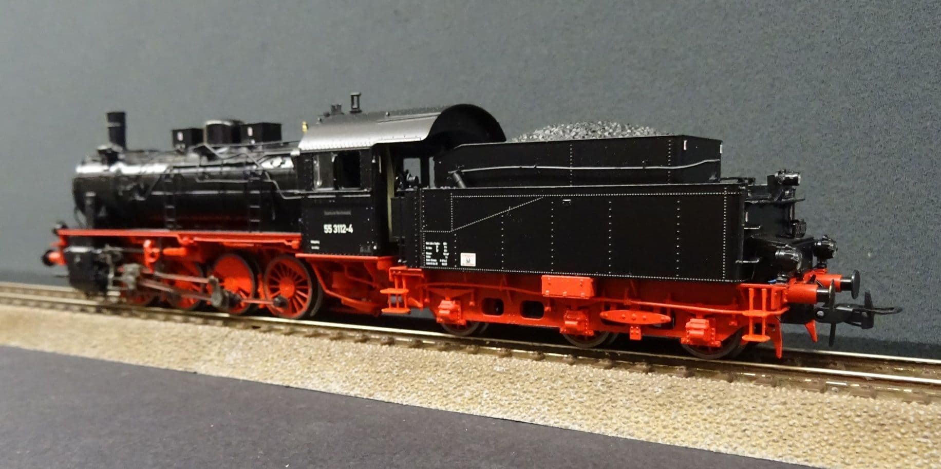 Rivarossi HR2810 DR Br55 25 Steam Locomotive