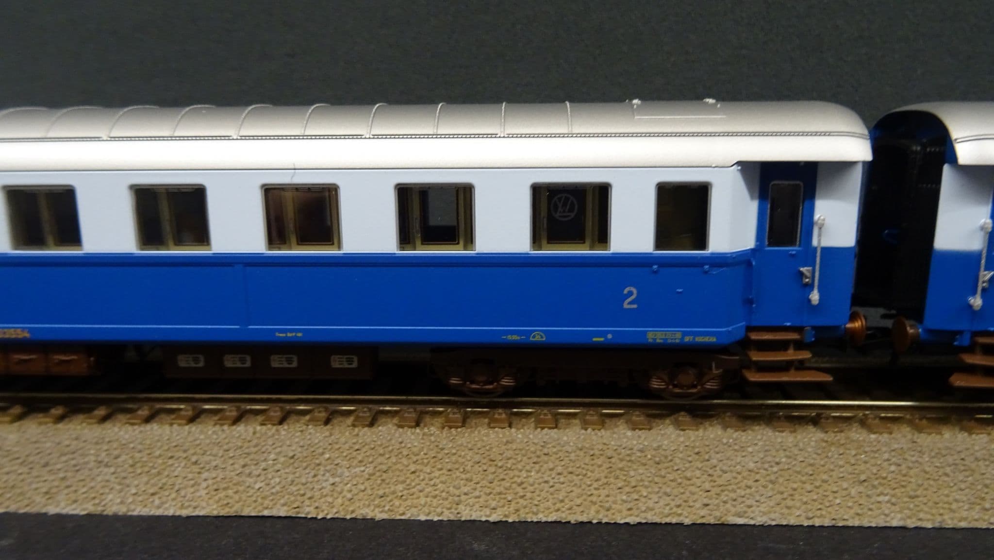 Rivarossi HR4324 FS Trenno Azzuro coach set of 4