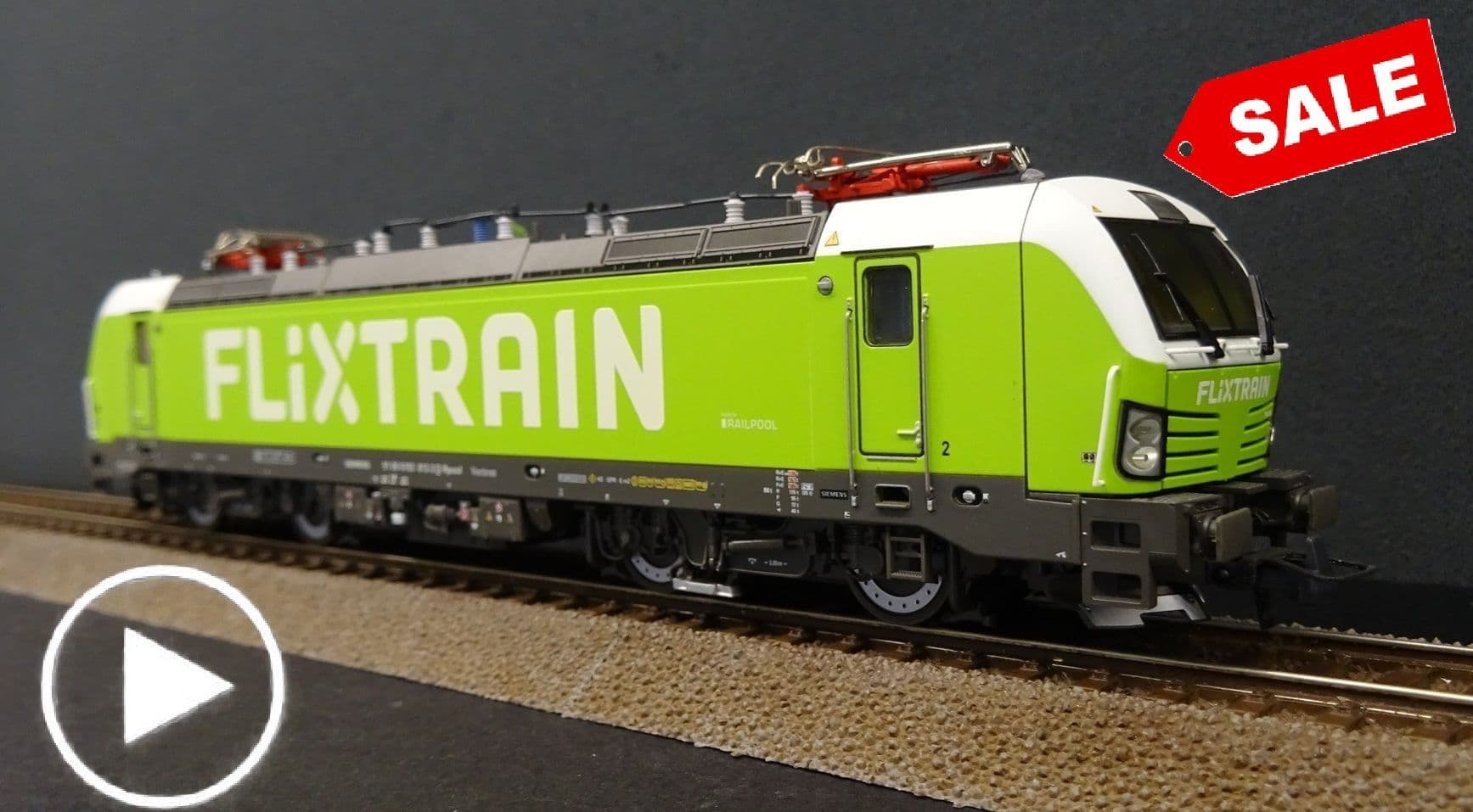 Roco 73313 Flixtrain Br193 Vectron DCC Sound